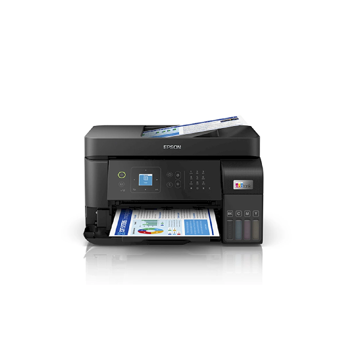 Impresora Multifuncional Epson EcoTank L5590 WiFi Red ADF Fax